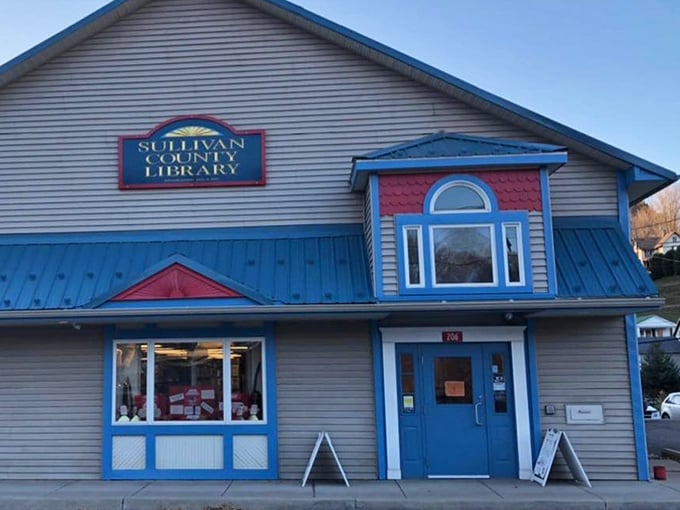 The Sullivan County Library, where the WiFi might be modern but the welcome is delightfully old-fashioned.