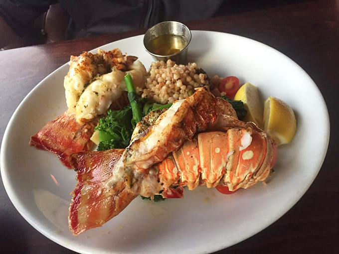 A lobster tail that makes you understand why people spend ridiculous amounts of money to eat what is essentially a giant sea bug.