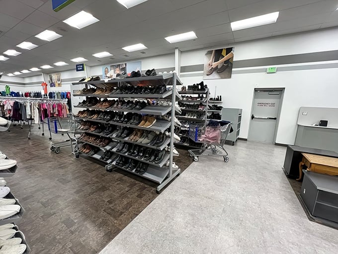 Shoe racks that rival Imelda Marcos' closet, minus the dictator controversy and eye-watering price tags. Step right up!