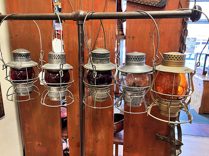 These railroad lanterns once guided trains through Montana's darkness&mdash;now they're guiding collectors toward emptier wallets and happier hearts.