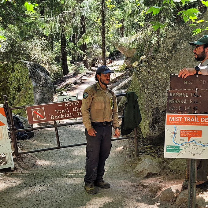 Park rangers: the unsung heroes who've answered "how much further?" more times than there are stars in the California sky.