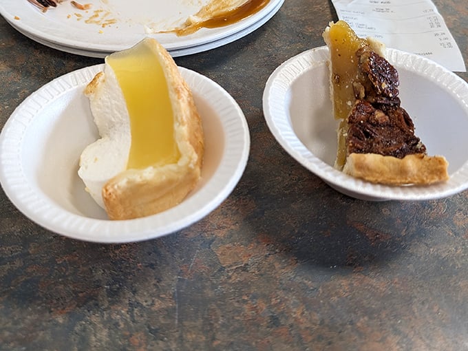 Two slices of pie that prove dessert isn't an afterthought&mdash;it's the exclamation point at the end of a very delicious sentence.