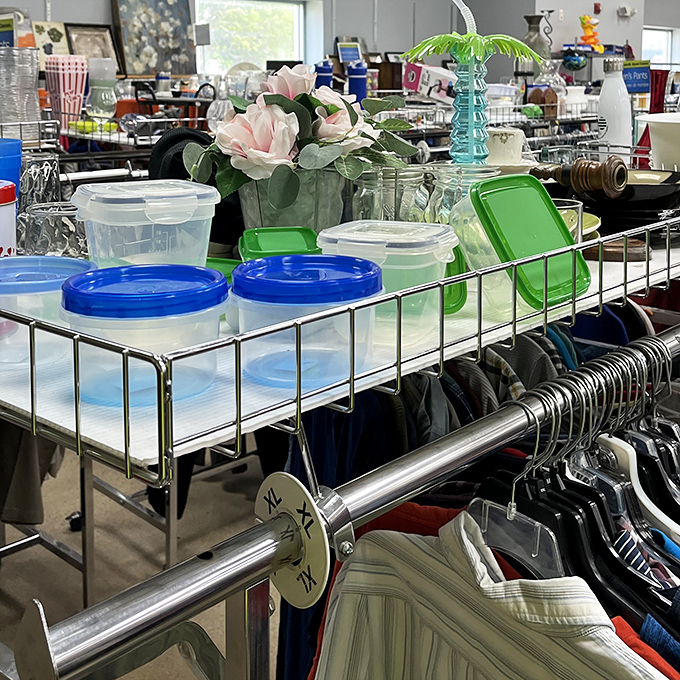 Tupperware paradise where container lids actually match their bottoms. The holy grail of kitchen organization at prices that won't contain your joy.