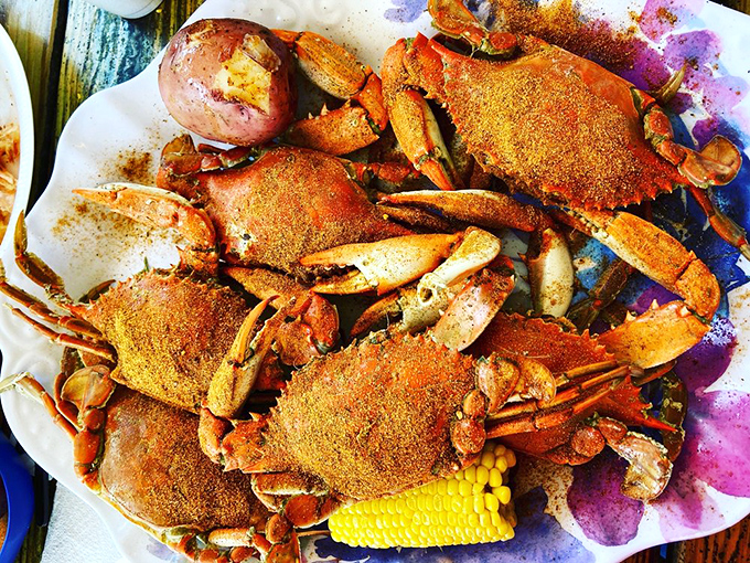 Blue crabs dusted with spices and steamed to perfection&mdash;a delicious puzzle where the reward for your efforts is sweet, tender crabmeat.