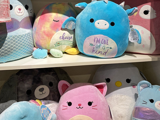 Adorable plush companions await adoption &ndash; because sometimes the best souvenir has a squishy hug and googly eyes.