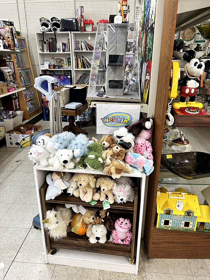 Webkinz still waiting patiently for someone to remember their online passwords from 2007, bless their plush hearts.