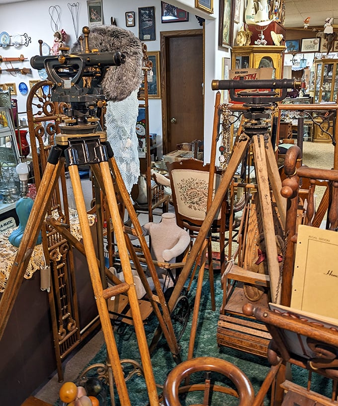 These surveying instruments mapped America before satellites took over. Engineering marvels that built the West, now conversation pieces.