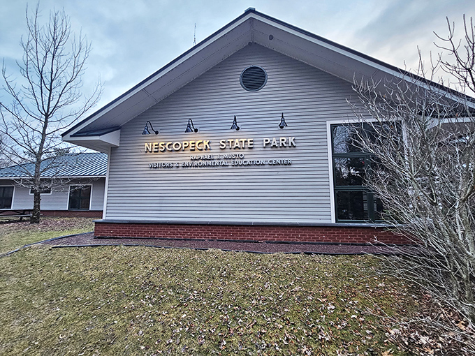 The visitor center stands ready to welcome explorers of all ages. Think of it as mission control for your wilderness adventure.