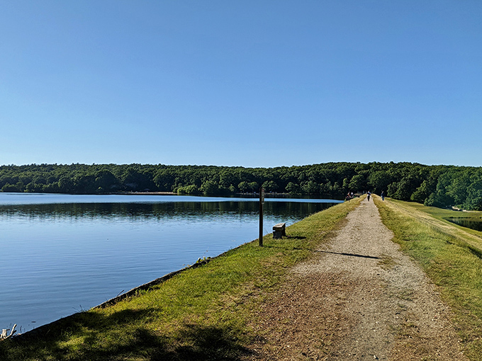 The path less traveled often leads to the best views. This reservoir-side trail offers serenity by the mile, no meditation app required.