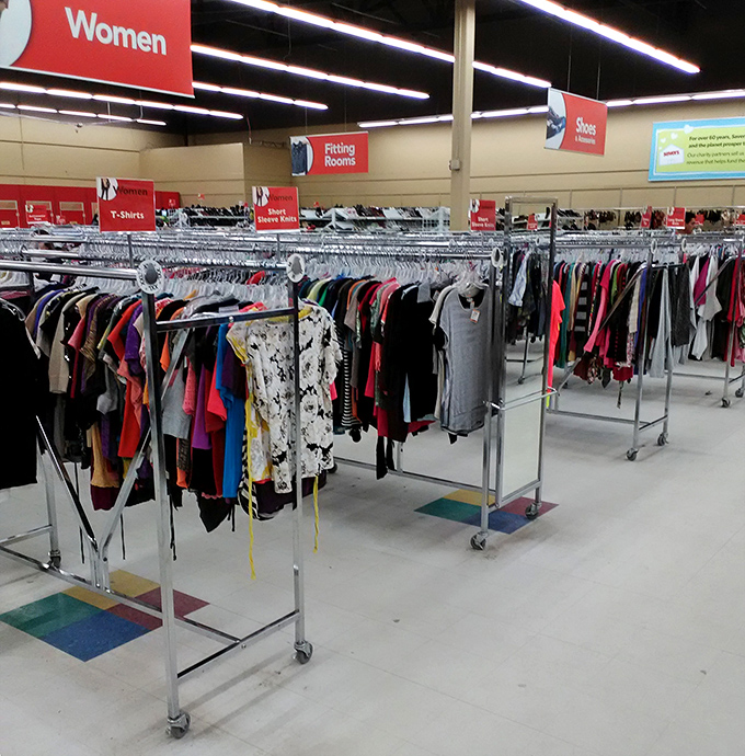 The women's section &ndash; where vintage finds and contemporary basics create tomorrow's outfit inspirations.