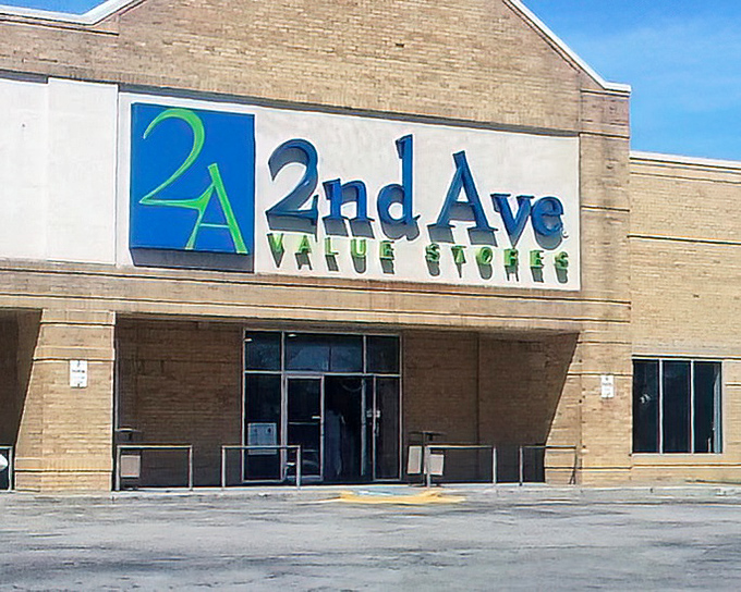 2nd Ave's clean, modern storefront promises a thrifting experience that's more "boutique" than "rummage sale."