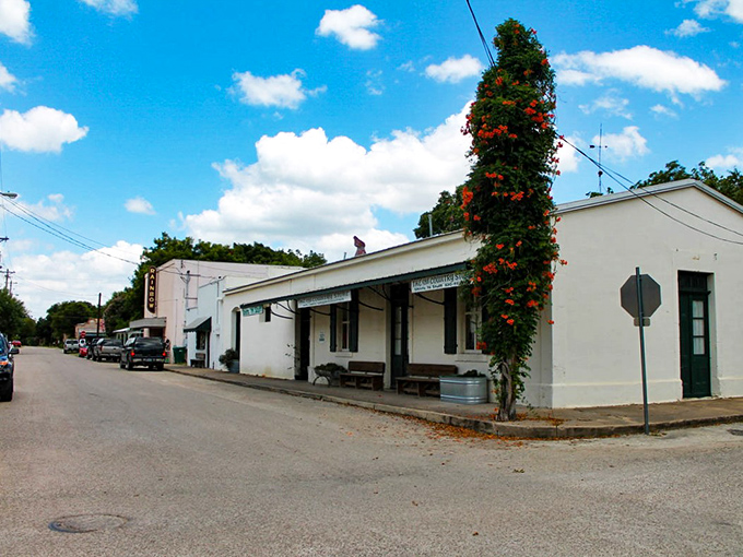 Comfort's German heritage shines through in these limestone buildings that have weathered decades with quiet dignity.