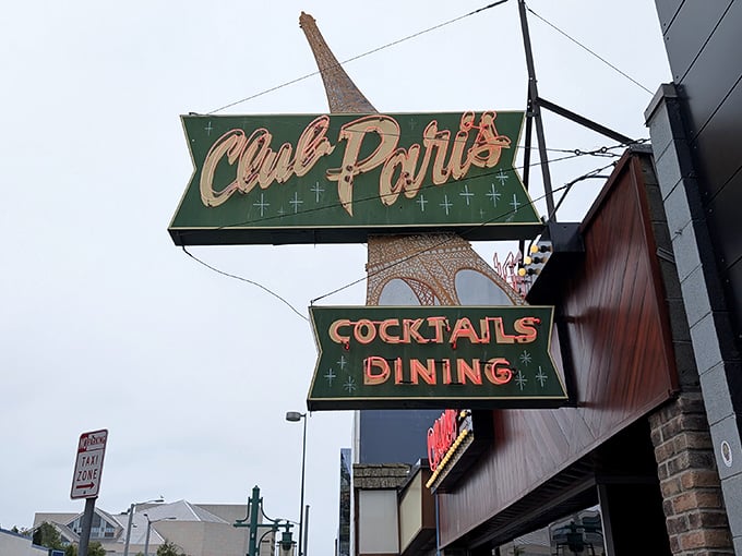 Don't let the fancy neon fool you&mdash;their breakfast steak and eggs will make you forget you're in a legendary steakhouse.