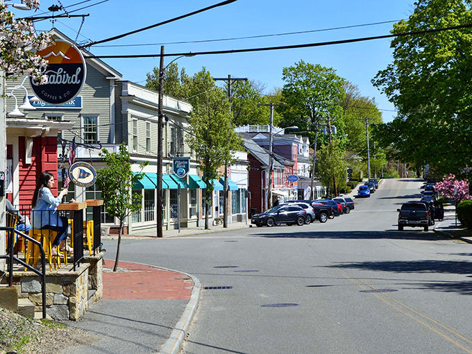 Cohasset's charming downtown invites you to slow down and appreciate a place where "rush hour" means three cars at a stop sign.