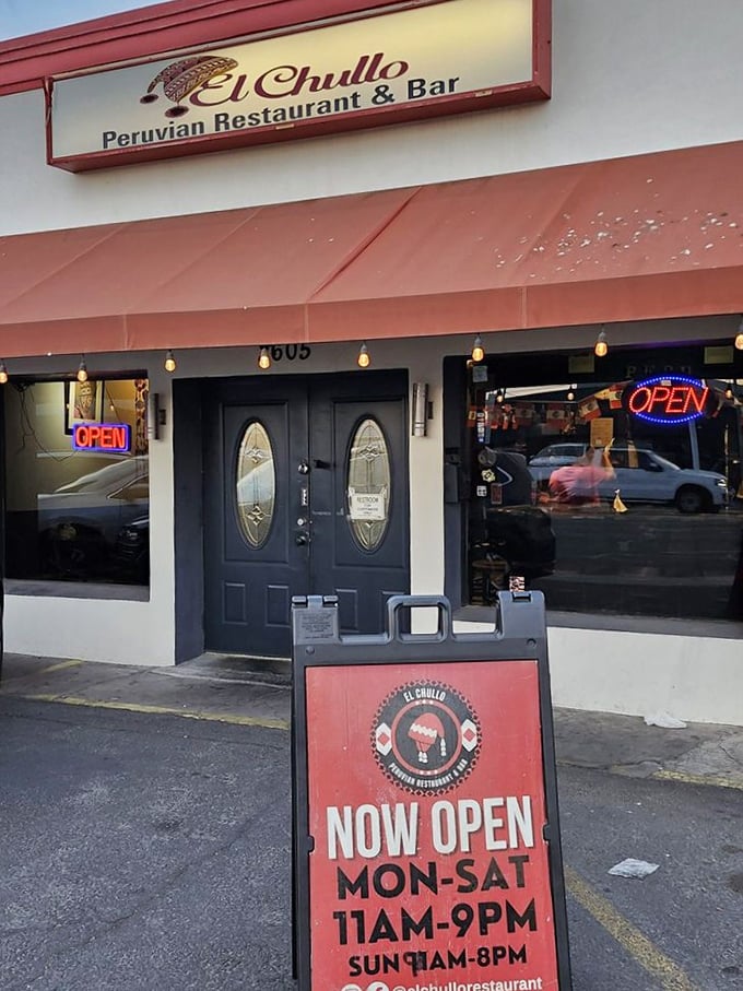 El Chullo's bright red awning beckons Peruvian food enthusiasts. This modest storefront houses ceviche so authentic you'll swear you can hear Pacific waves.