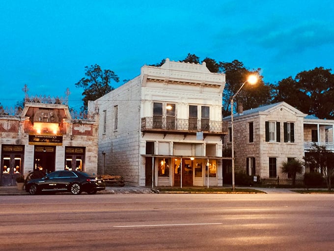 Fredericksburg's German heritage buildings offer European charm without requiring a European bank account to enjoy.