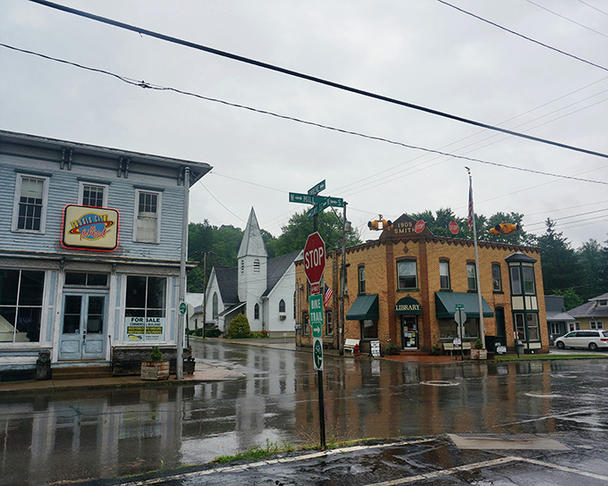 Fredericksburg's historic downtown invites leisurely exploration. Brick buildings house shops selling both practical goods and unique treasures.