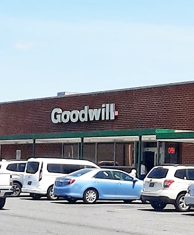 This Goodwill location stands ready to prove that one person's donation becomes another's treasure.