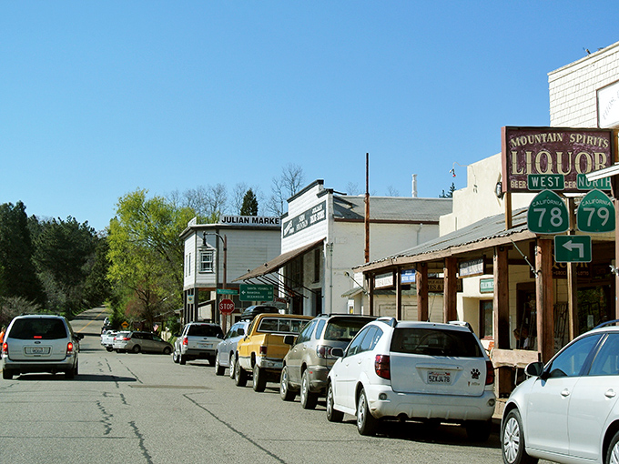 Julian's main street offers a slice of small-town Americana, where the scent of apple pie seems permanently baked into the sidewalks.