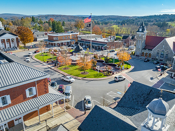 Ligonier's town square could be the setting for a Hallmark movie. That gazebo has hosted countless community moments!