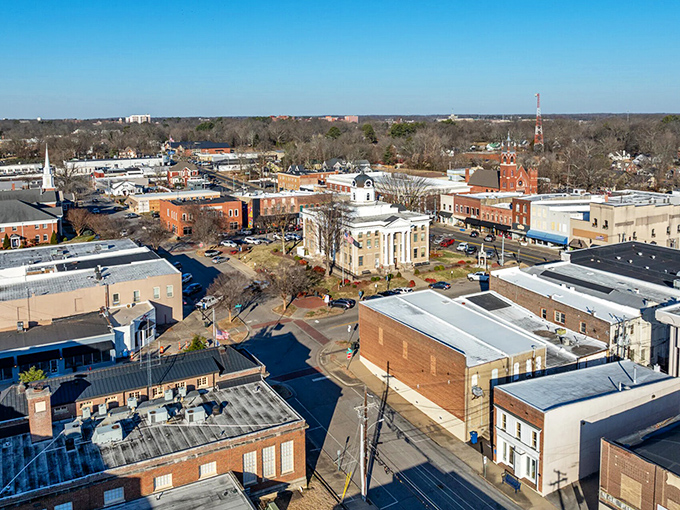 Murray's community buildings reflect the practical, no-nonsense approach to living that keeps costs manageable for retirees.