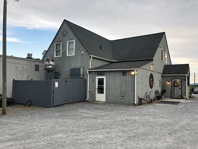 The New London Steak House looks like a country barn because it practically is one. Rural charm, remarkable steaks!