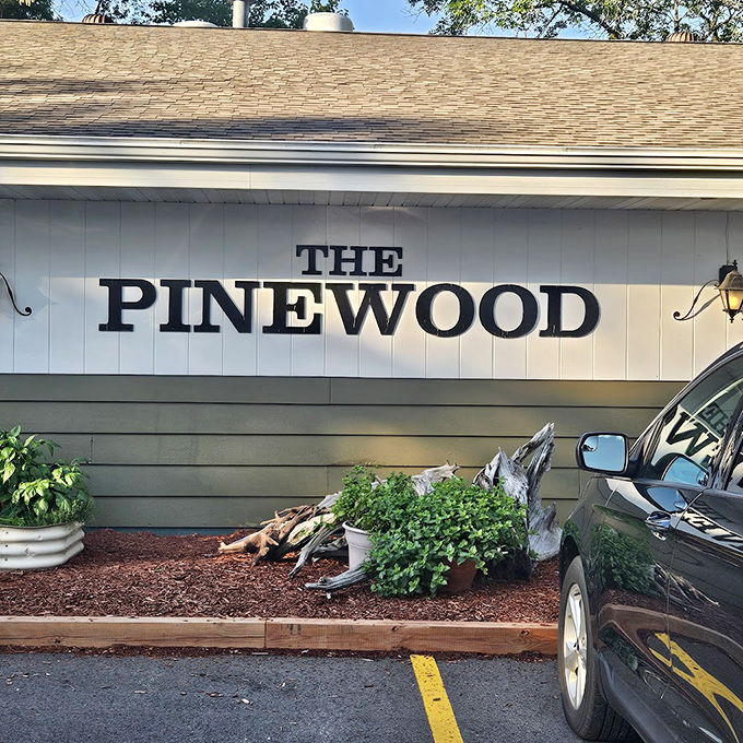 The Pinewood's understated exterior is Wisconsin's version of a speakeasy - only the locals know the deliciousness that awaits inside.