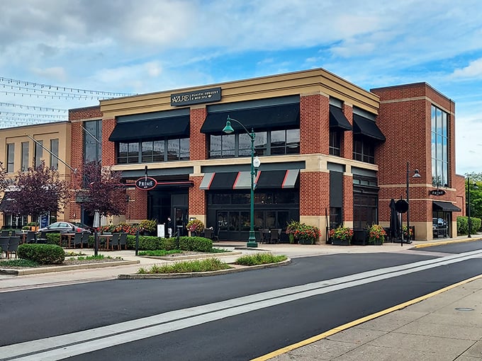 Prime 47's contemporary building houses old-school steak mastery with a side of Carmel sophistication.