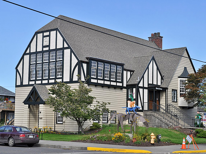 Raymond's main street feels like stepping into a Norman Rockwell painting where prices match the nostalgic vibe.