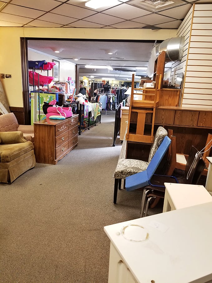 From cozy chairs to children&rsquo;s toys and secondhand treasures, every corner of this thrift store invites a little exploration.