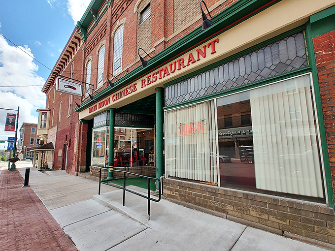 The Half Moon Chinese Restaurant in Somerset offers a full serving of small-town dining charm. No shadow-seeing rodent required!