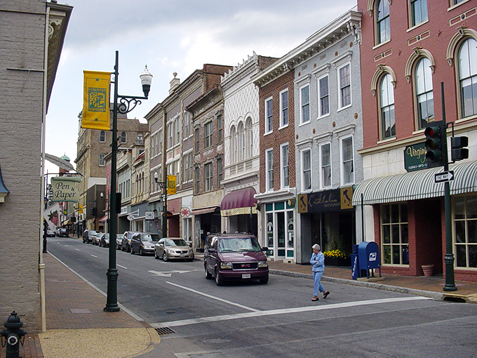 Staunton's colorful Victorian buildings stand shoulder-to-shoulder like old friends posing for a group photo that never ends.