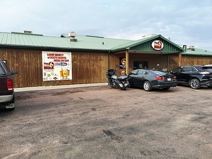 The Smoking Mule's wooden exterior fits Chamberlain perfectly, like a good pair of boots you've worn for years.