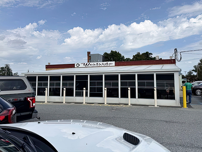 Westside Restaurant keeps it classic with clean lines and big windows. Sunshine streams in, illuminating plates of morning perfection.