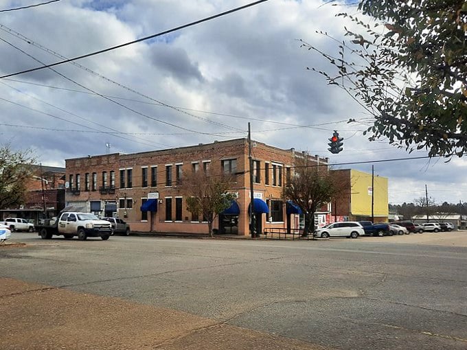 Winnfield's quiet streets and brick buildings create a peaceful backdrop for retirement – where your Social Security check can actually cover the bills.