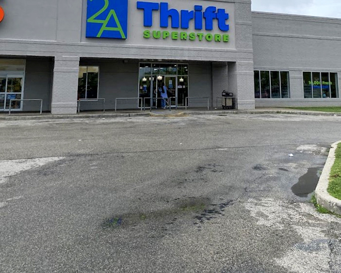 The "Thrift Superstore" isn't kidding &ndash; this place is where bargain hunters go to train for the Olympics.