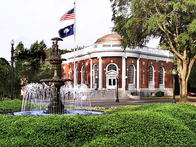 This historic courthouse has presided over more community gatherings than your favorite family reunion spot. 