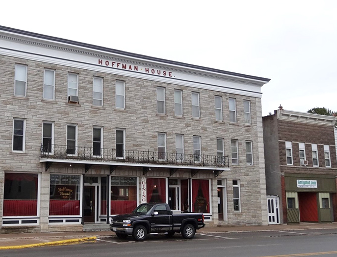 Antigo's historic Hoffman House stands as a testament to the town's rich past while offering modern comforts at prices that respect retirement budgets.