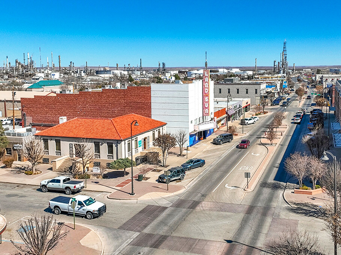 Artesia's main street offers a glimpse into small-town New Mexico living. Those buildings have character you can't manufacture.