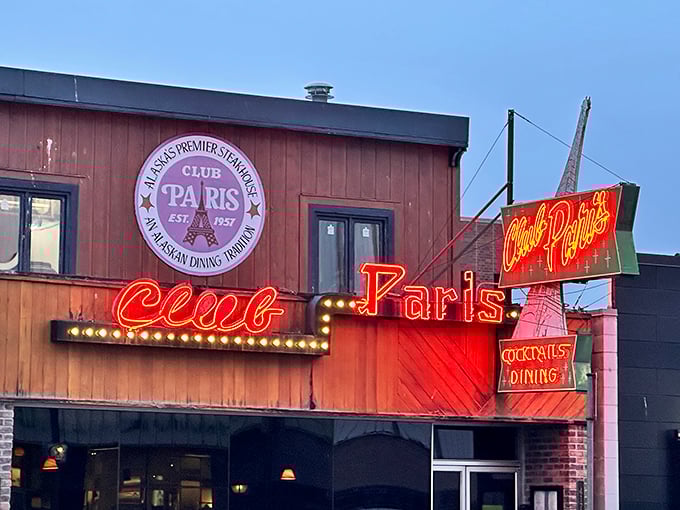 That iconic Eiffel Tower sign has lit up Anchorage nights since 1957, but locals know their breakfast deserves the spotlight too.