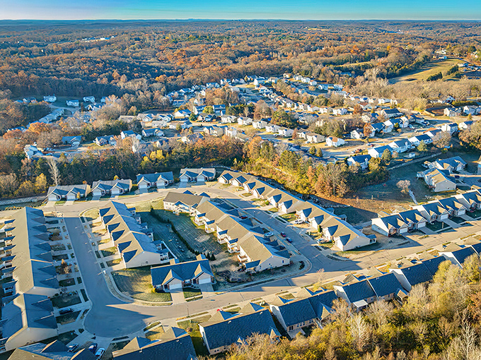 Autumn paints Crystal City's landscape in golden hues. These affordable neighborhoods offer the American dream without the nightmare mortgage.