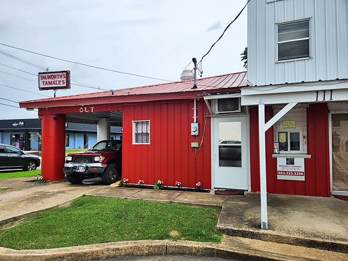 Those red pillars have been supporting more than just a roof &ndash; they've been holding up a tamale tradition since 1962.
