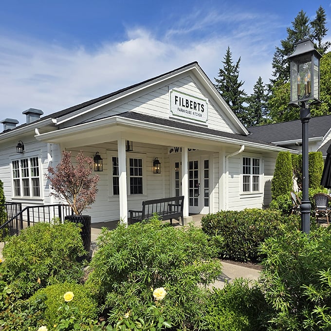 This picture-perfect setting houses farm-to-table comfort food that elevates diner classics without losing their soul.