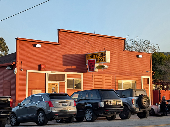 The red barn-like building has probably seen more sunset celebrations and anniversary dinners than most wedding venues in California.