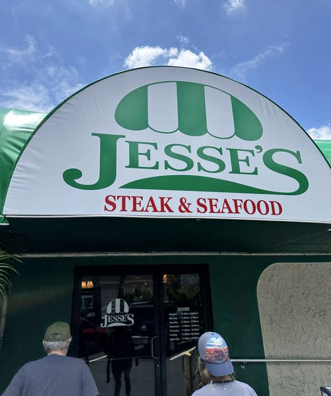 The unpretentious entrance to Jesse's hides one of Brandon's best-kept secrets &ndash; steaks that could make a vegetarian reconsider life choices.