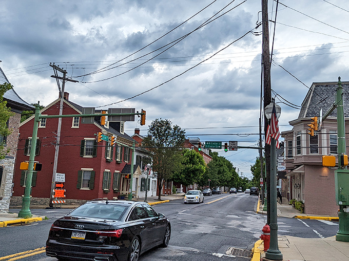 Downtown charm radiates from every storefront, proving that small towns can compete with any big city attraction.