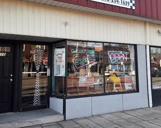 Neon signs and vintage vibes make this Baltimore spot feel like you should arrive in a Thunderbird and order a chocolate malt.