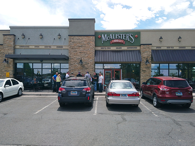 A busy parking lot at McAlister's tells the story better than words&mdash;these sandwiches draw crowds for good reason.