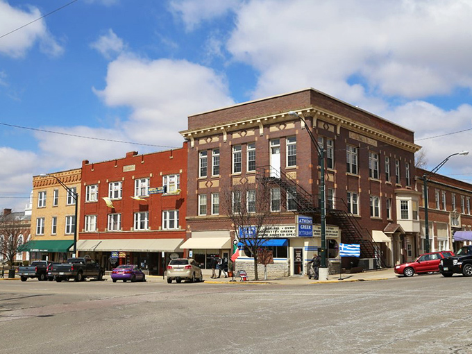 Mount Vernon's downtown buildings stand shoulder to shoulder in timeless solidarity. Where modern life unfolds against a backdrop of 19th-century architecture.