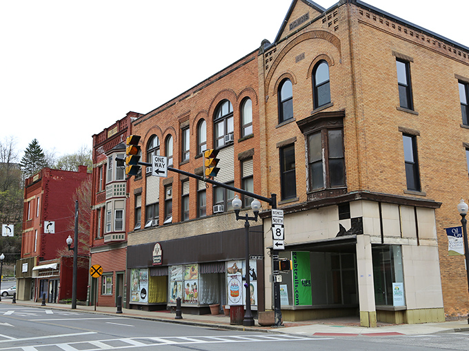 Downtown Oil City showcases the kind of affordable charm that makes retirement dollars stretch further - historic buildings with character you can't manufacture.